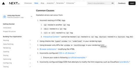 Fixing Hydration Errors In Server Rendered Components Sentry