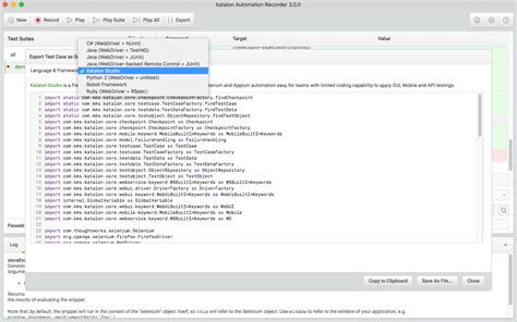 Automated Testing How To Export Test Cases In The Latest Selenium Ide