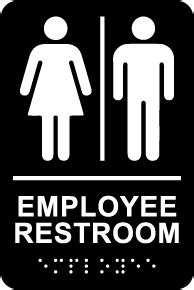 Business Bathroom Signs Large Selection Ships Fast