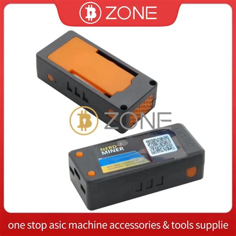 Nerdminer V2 0 Black Crypto Bitcoin Nerd Miner Hashrate 56KH S Bitcoin