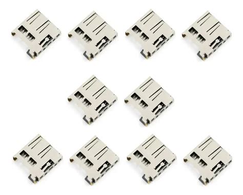 Socket Zócalo Para Memoria Microsd 10 Piezas Mercadolibre