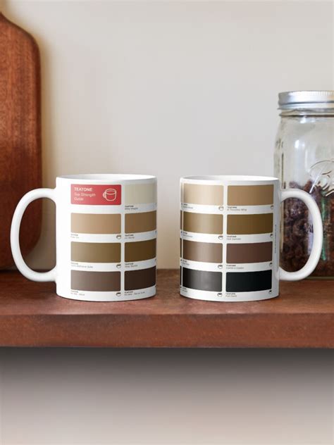 Teatone Cuppa Tea Strength Chart Guide Mug Design Coffee Mug For Sale