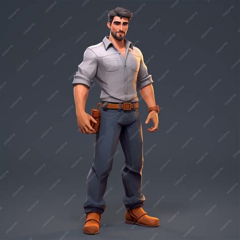 Premium Photo 3d Rendered Game Character In The Style Of Fernando Amorsolo