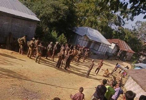 အိန္ဒိယဘက်သို့ ထွက်ပြေးသွားသည့် စစ်ကောင်စီတပ်ဖွဲ့ဝင် ၁၀၀ ကျော်ကို မြန