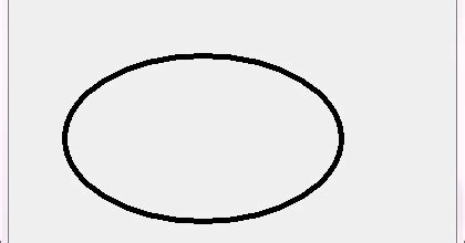 CODINGPLAN Python Program To Draw Ellipse Using Inbuilt Graphics Functions