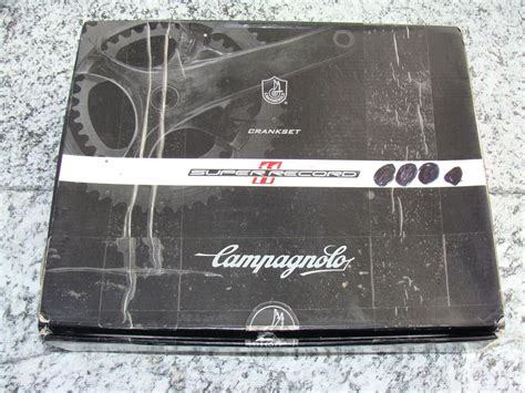 Pédalier Campagnolo super Record 53 39 Gebraucht in Chesalles sur