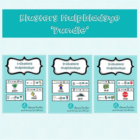 Klusters Hulpbladsye ‘bundle Elmien Truter