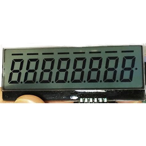 Custom 7 Segment Lcd For Gas Meter China Custom 7 Segment Lcd For Gas