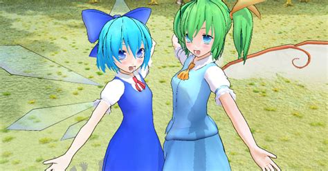 東方 チルノと大妖精2 水無月鋼のイラスト Pixiv