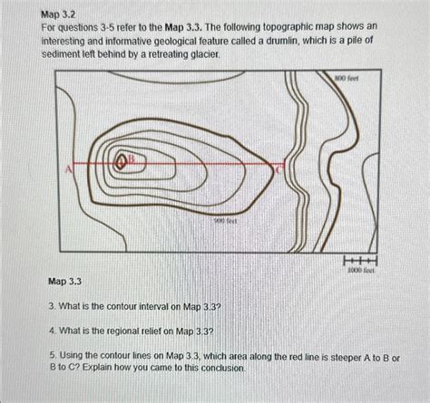 Solved Map 32for Questions 3 5 ﻿refer To The Map 33 ﻿the