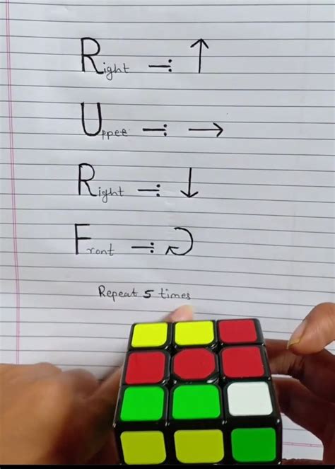 Four Easy Step To Solve A Rubiks Cube 3x3 Cube Rubikscube Rubik In