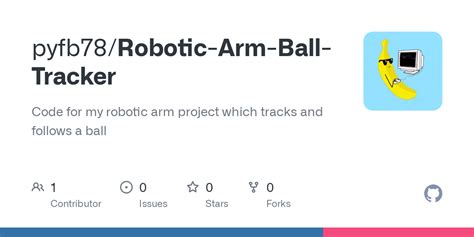 GitHub Pyfb Robotic Arm Ball Tracker Code For My Robotic Arm Project Which Tracks And