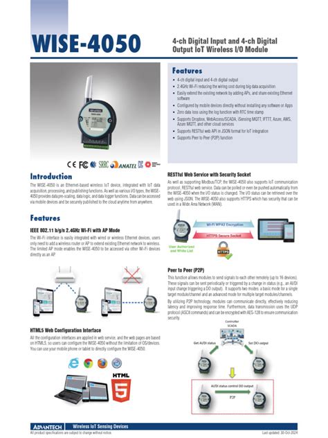 Wise 4050 Pdf Wi Fi Computer Network