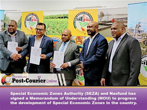 Nasfund Seza Sign Agreement Post Courier