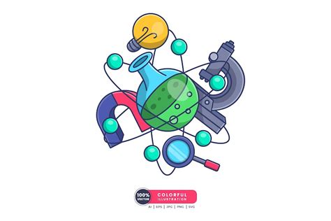 Научная иллюстрация Графика Envato Elements