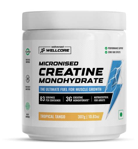 Best Micronised Creatine Monohydrate Supplement Online In India