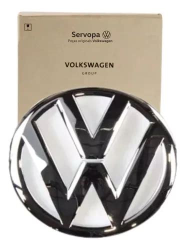 Emblema Grade Original Volkswagen Gol Voyage Original Vw Frete Gr Tis