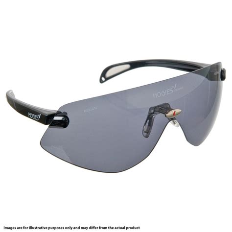 Hogies Eyeguard Regular Glasses With Tinted Lens And Metallic Blue Frame
