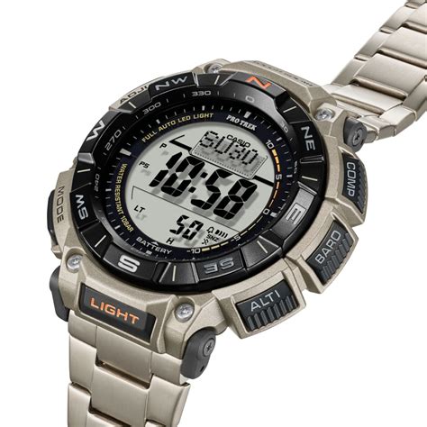 Prg 340t 7 Pro Trek Prg 340 Series Casio India
