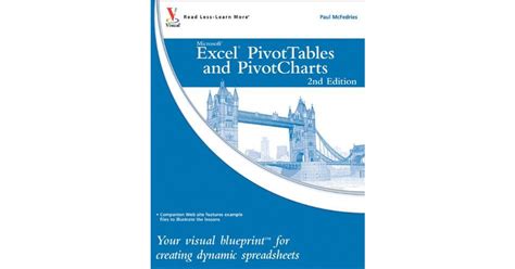 Excel® Pivottables And Pivotcharts Your Visual Blueprint™ For