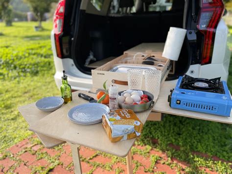 Portable Car Kitchen Voyageurs By Wheels And Feels
