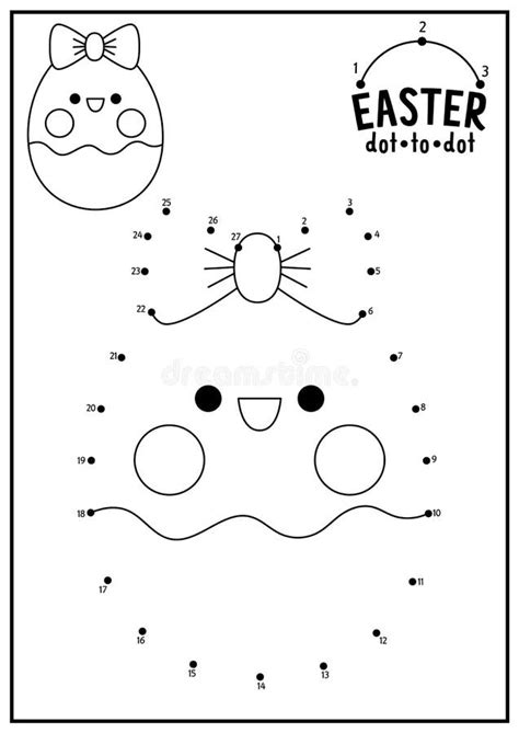 Easter Connect Dots Stock Illustrations 318 Easter Connect Dots Stock