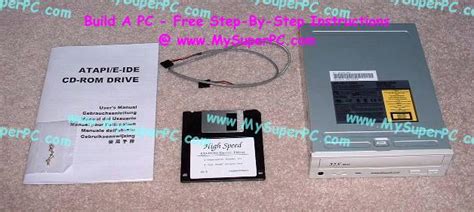 My Super Pc Cd Rom Cd Rw Computer Assembly How To Assemble A Pc Guide