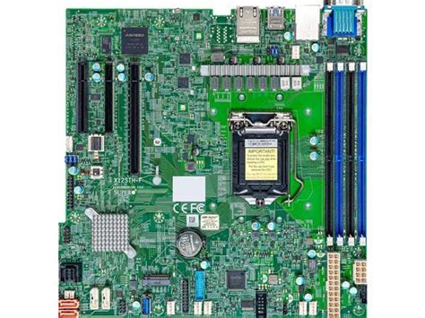 Supermicro Mbd X12sth F O Micro Atx Server Motherboard
