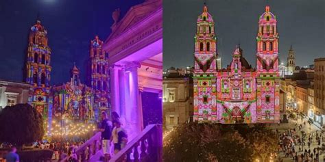 Fotos La Catedral Metropolitana De Slp Se Viste De Colores En La