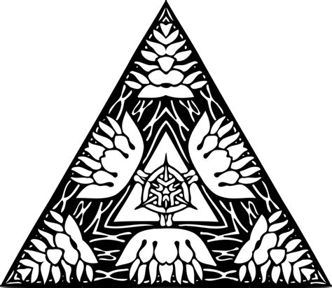 Triangle Design Drawing At Explore Collection Of