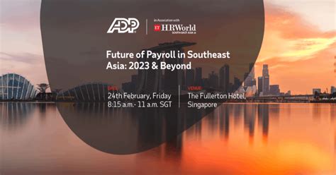Exclusive Breakfast Roundtable In Association With Adp Ethrworldsea