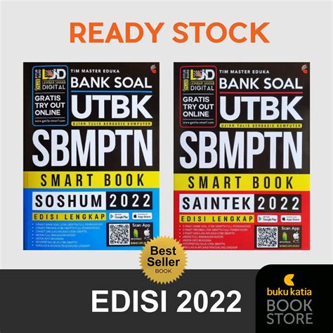 Jual BUKU SBMPTN SAINTEK BUKU SBMPTN SOSHUM BUKU UTBK SAINTEK BANK SOAL UTBK SBMPTN SMART