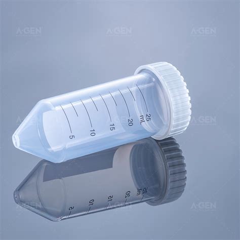 Laboratory Free Sample 25ml Conical Bottom Plastic Falcon Tubes