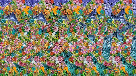 You Have 2020 Vision If You Can Spot The Two Hidden Images In This Magic Eye Style Optical