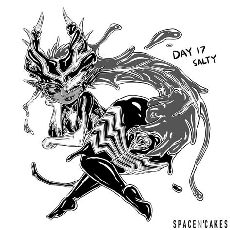 Inktober Day 17 Midna Loz Twilight Princess Marvel Spacencakes