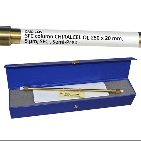17445 Sfc Column Chiralcel Oj 250 X 20 Mm 5 µm Sfc Semi Prep