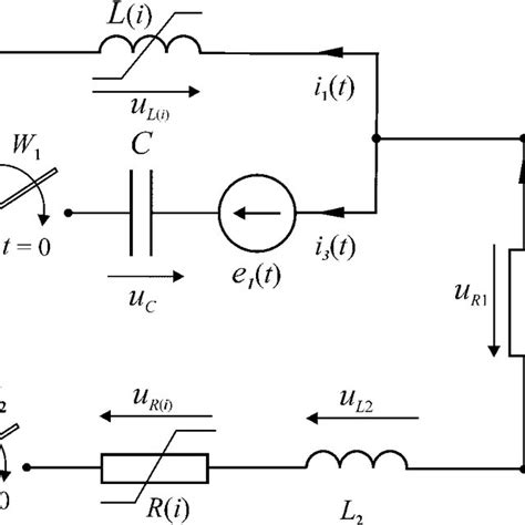 Diagram Of Nonlinear Electrical Circuit Of The Fourth Order With Two Download Scientific
