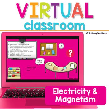 Electricity And Magnetism Virtual Classroom By Brittany Washburn