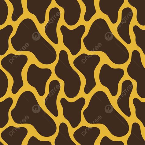 Elegantes Manchas De Jirafa Con Estampado Animal En Un Patrón Sin Costuras Vector PNG dibujos