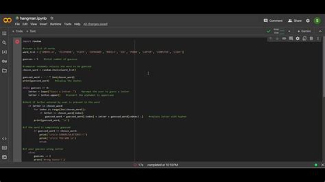 Building A Simple Hangman Game In Python Tasmiya Iram Posted On The