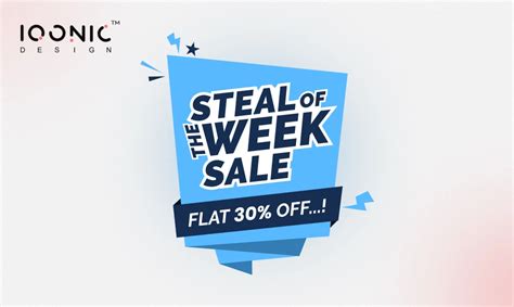 Iqonic Designs Steal Of The Week Sale 2023 Get The 30 Off On