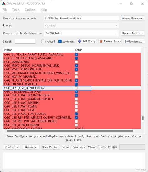 OSG OpenSceneGraph在WIN 与VS 下的部署OSG VS Win x 个人笔记详细 windows安装openscenegraph CSDN博客