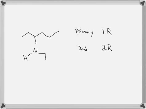 Solved N Determine The Classification Of The Amine Shown Here A