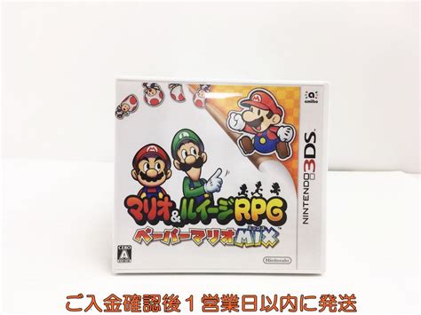 Yahooオークション 3ds マリオandルイージrpg ペーパーマリオmix ゲー