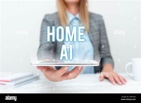 Handwriting Text Home Ai Word Written On Home Solution That Enables Automating The Bulk Of