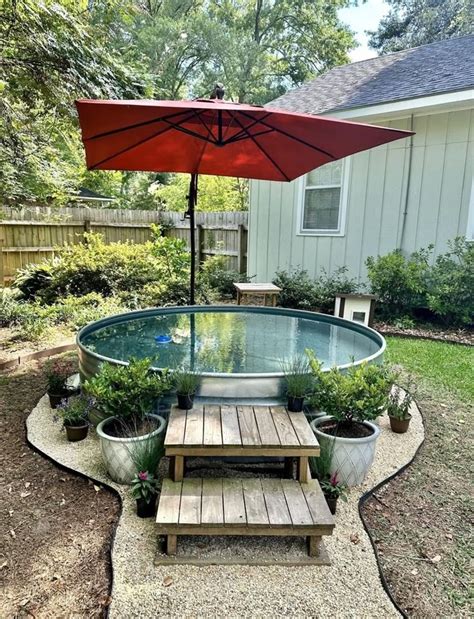 First You Need A Stock Tank How To Make A Backyard Pool Without