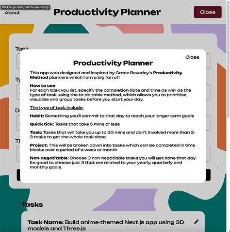 Github Somunachimaproductivity Planner
