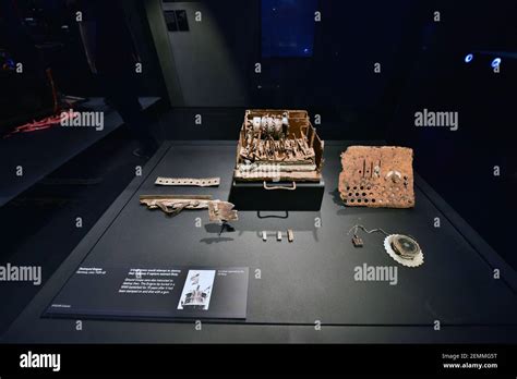 A WWII Enigma Encoder Found In A German Submarine On Display At The Spy