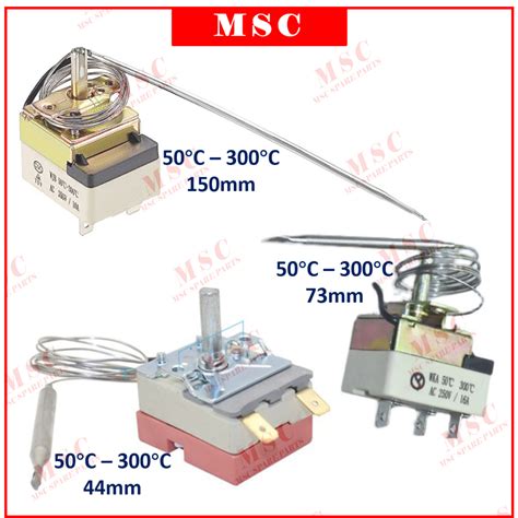 30110°c 50 To 250°c 50 To 300°c Nc Thermostat Temperature Control