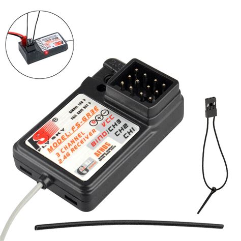 FlySky FS GR E Receiver G CH AFHDS Foe FS GT FS GT B Transmitter For RC Car ALISE Operations